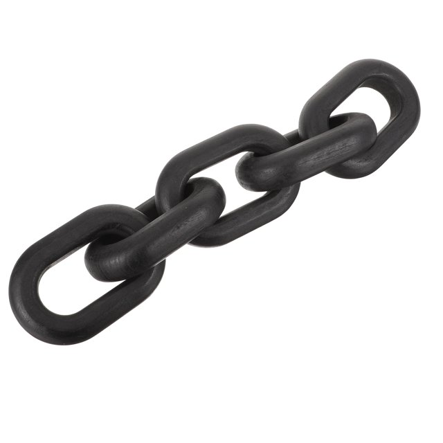 Wood Chain Link Decorations Rustic Wood Chain Link for Living Room ...