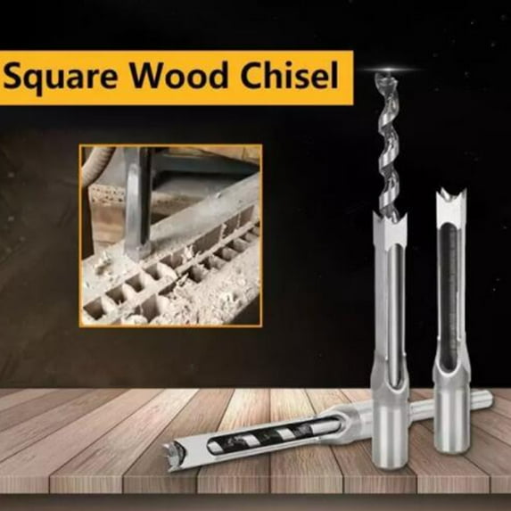 Wood Chisel Drilling Tools Square Tenon Drill Mortise and Tenon ...