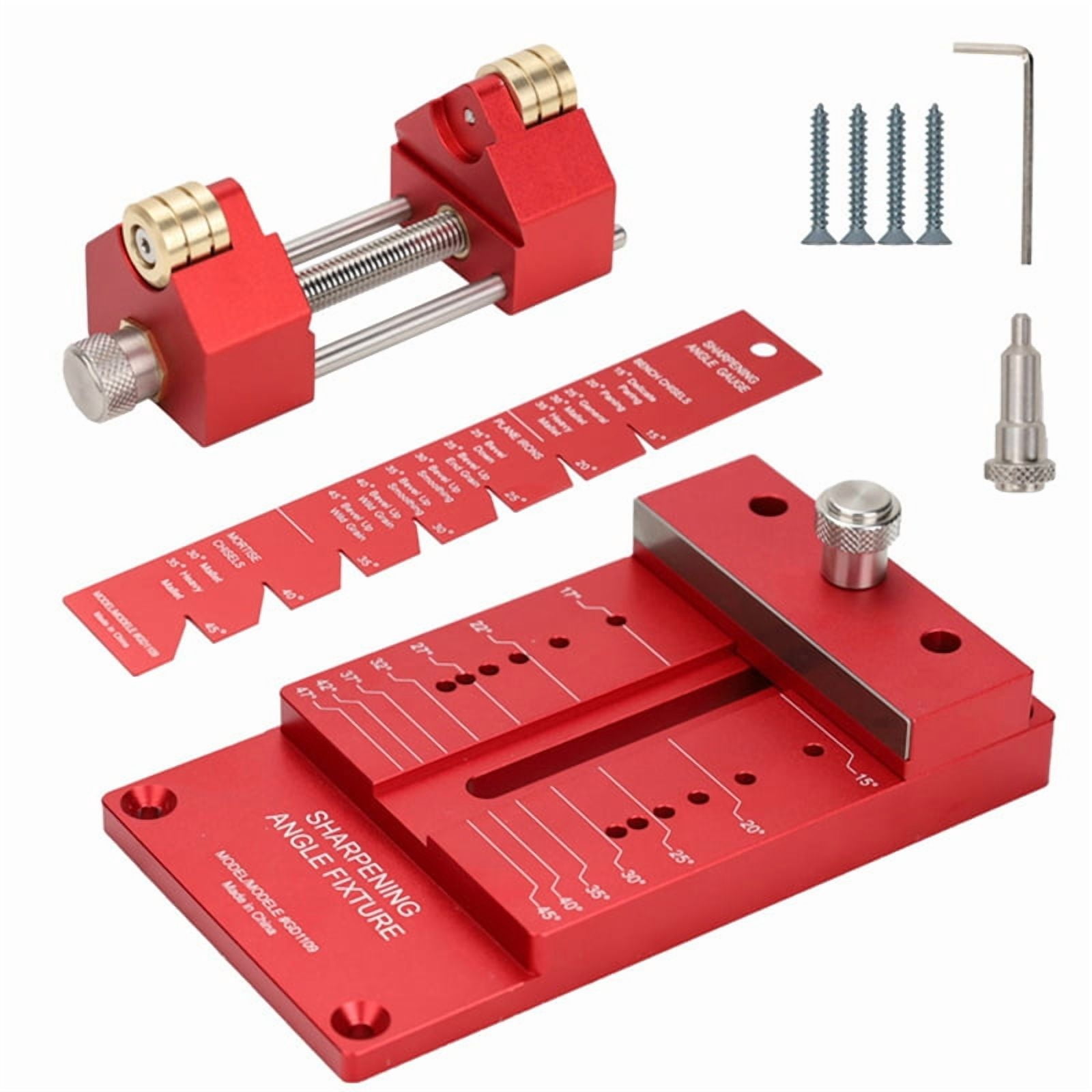 Wood Chisel Plane Sharpening Guide Angle Block Honing Sharpener Jig ...