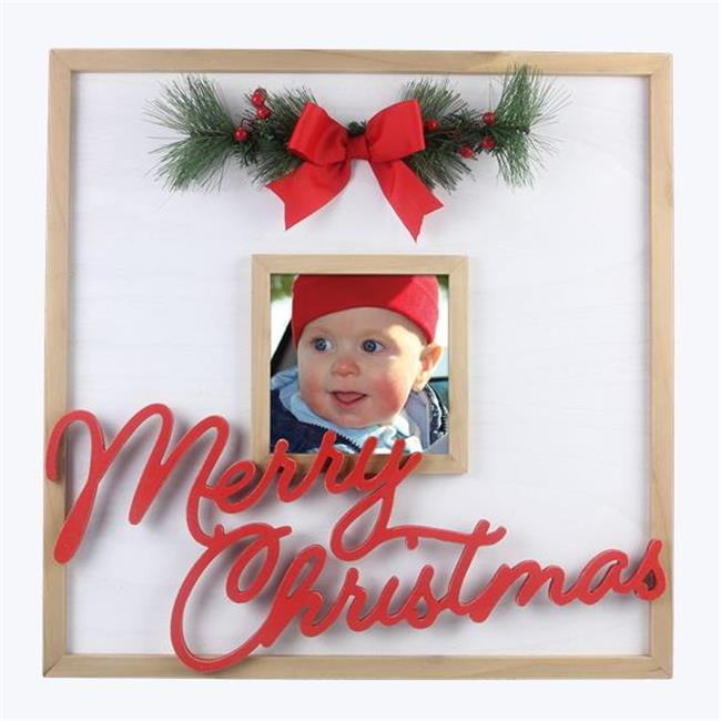 Wood Christmas Large Wall Photo Frame - Walmart.com
