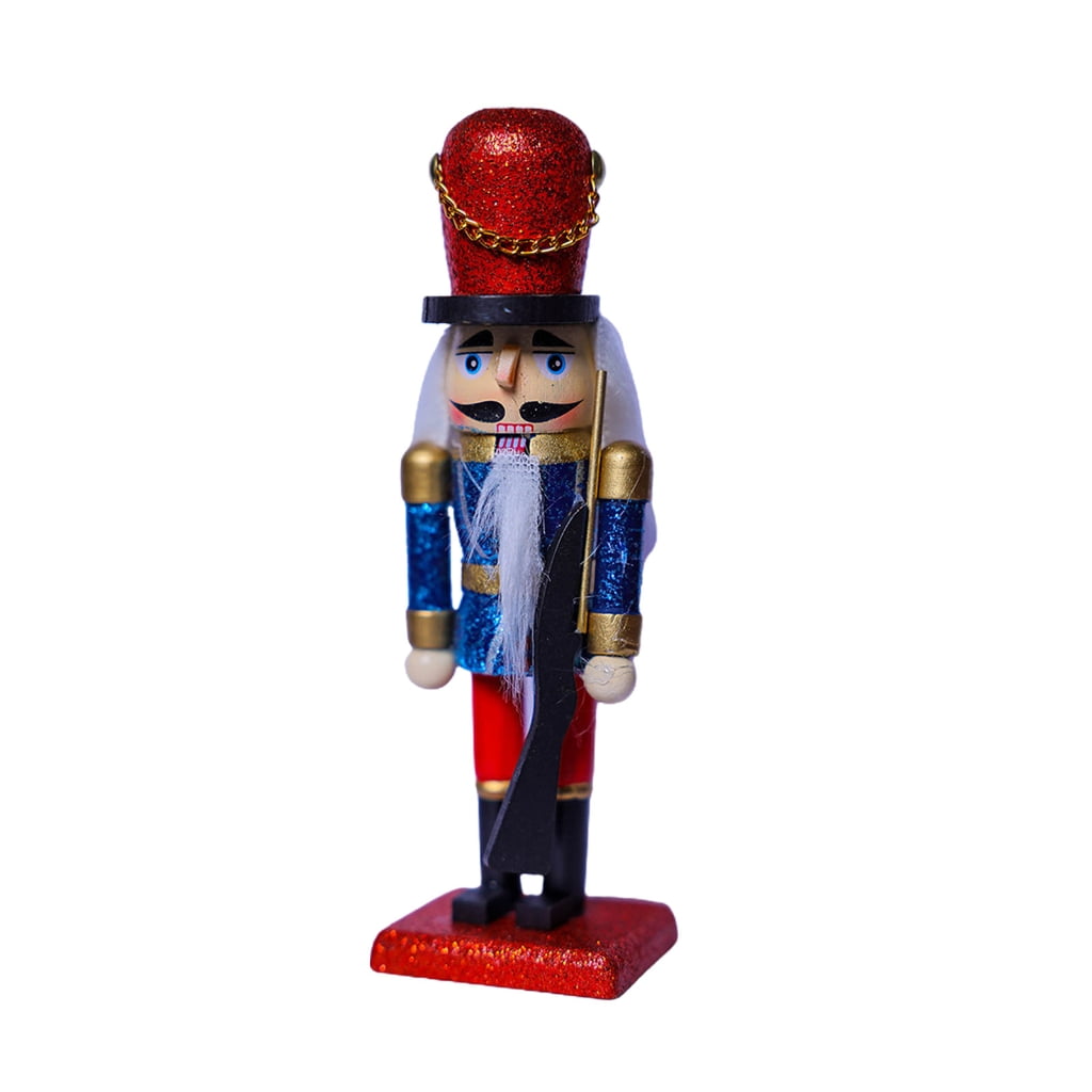 Wood Christmas Nutcrackers Nut Cracker Figure Walnut cracker Puppet for ...