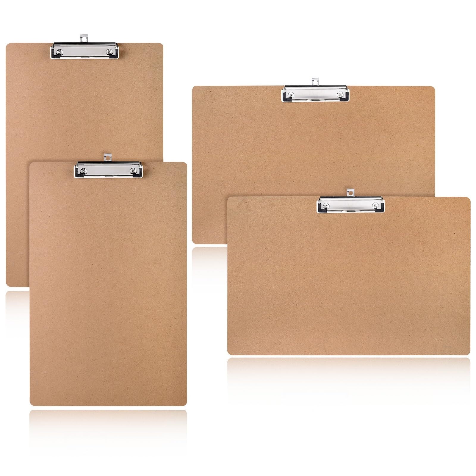 Wood Clipboards, 11x17 Inches Clip Boards with Low Profile Clip ...