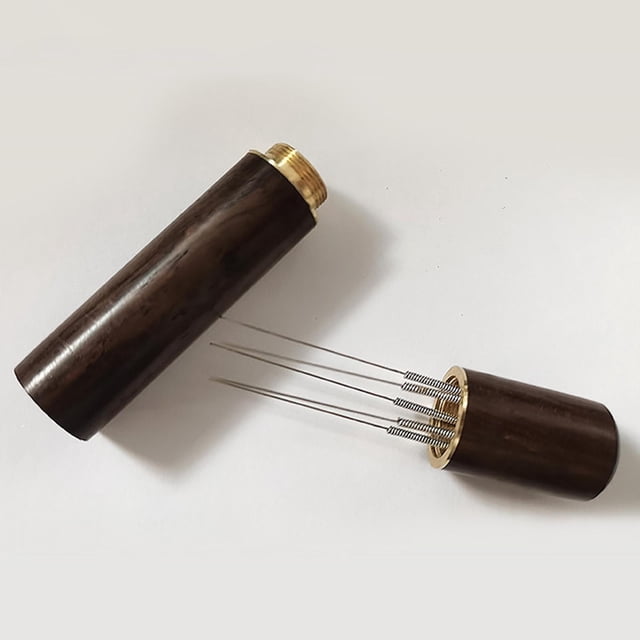 Wood Coffee Tamper Distributor ,Stainless Steel Coffee Distribution ...