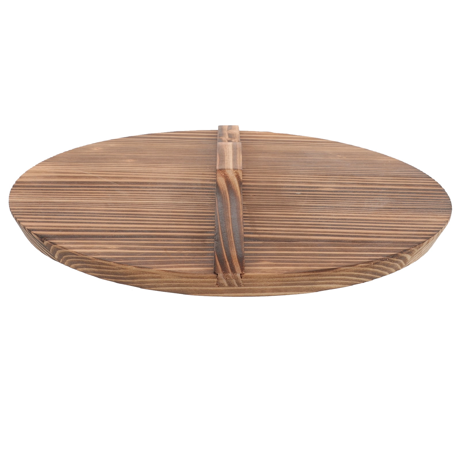 Wood Cookout Essentials Kitchen Accessory Casserole Lid Wooden Pot Old ...