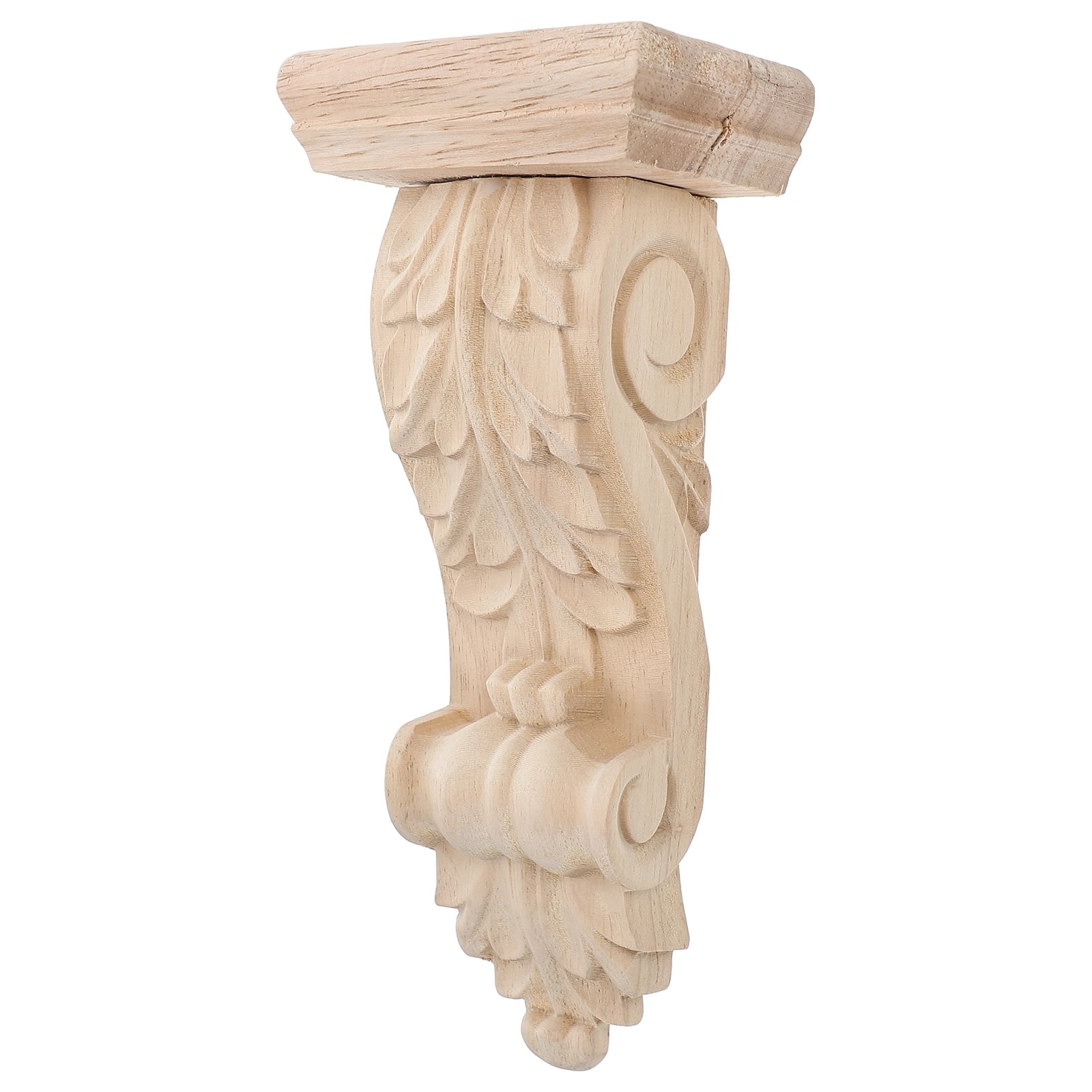 Wood Corbels for Shelves Floor Door Plugs Carved Corner Flowers ...