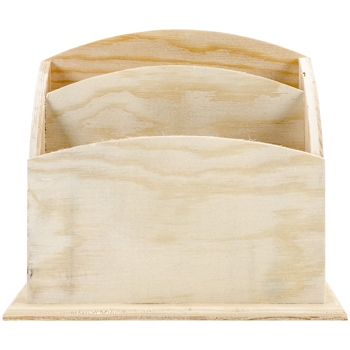 Wood Craft 2-Slot Desk Caddy 5.5"X6.28"- - Walmart.com