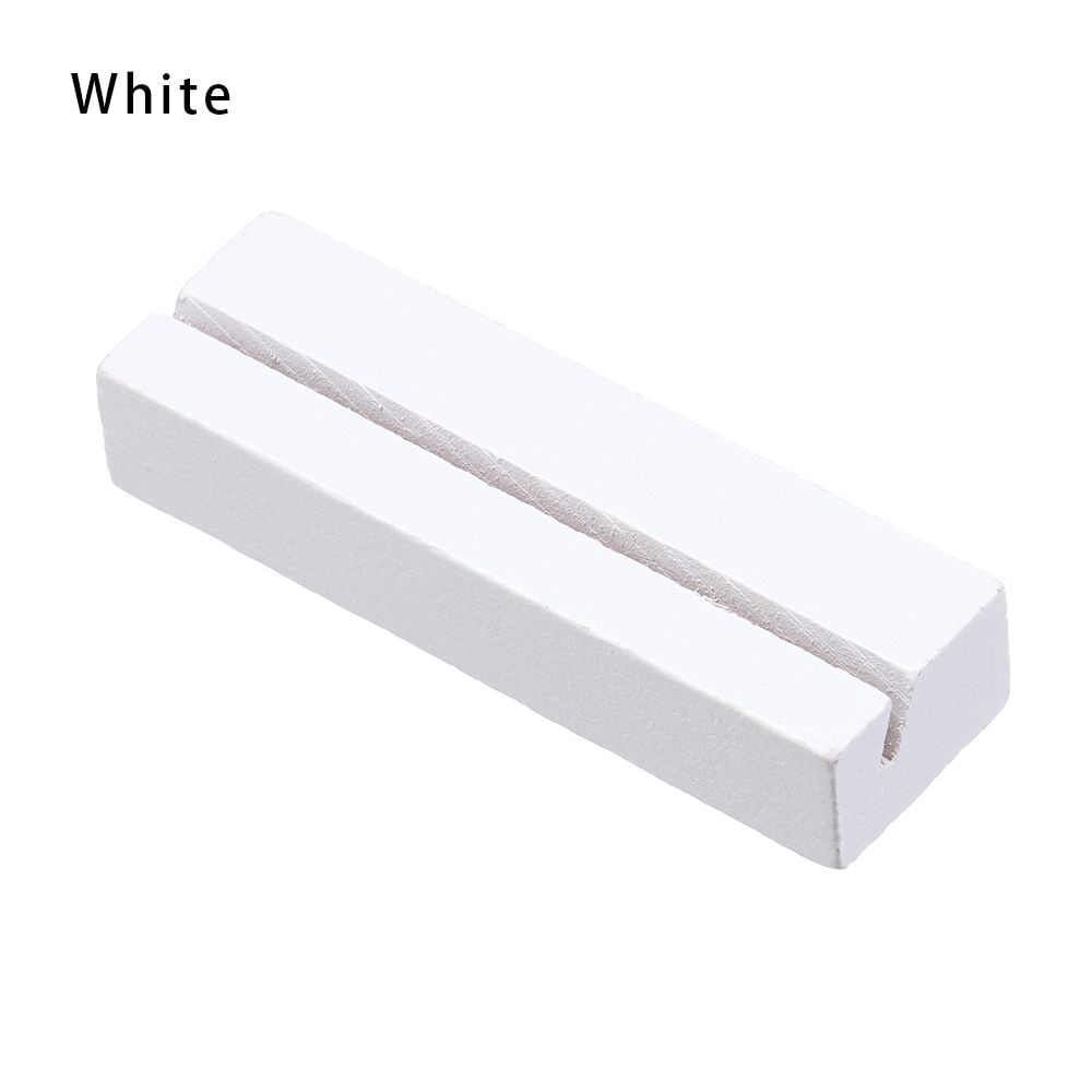 Wood Crafts Paper Clamp Desktop Decoration Wedding Supplies Table ...