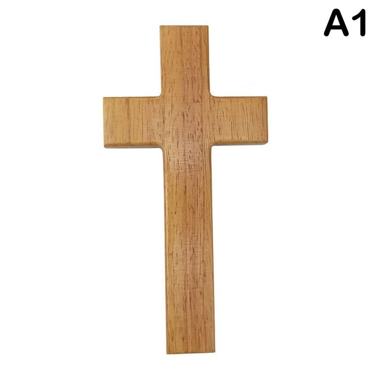 Wood Cross-Bless For Boys And Girls,Baptism & First Communion Keepsake ...