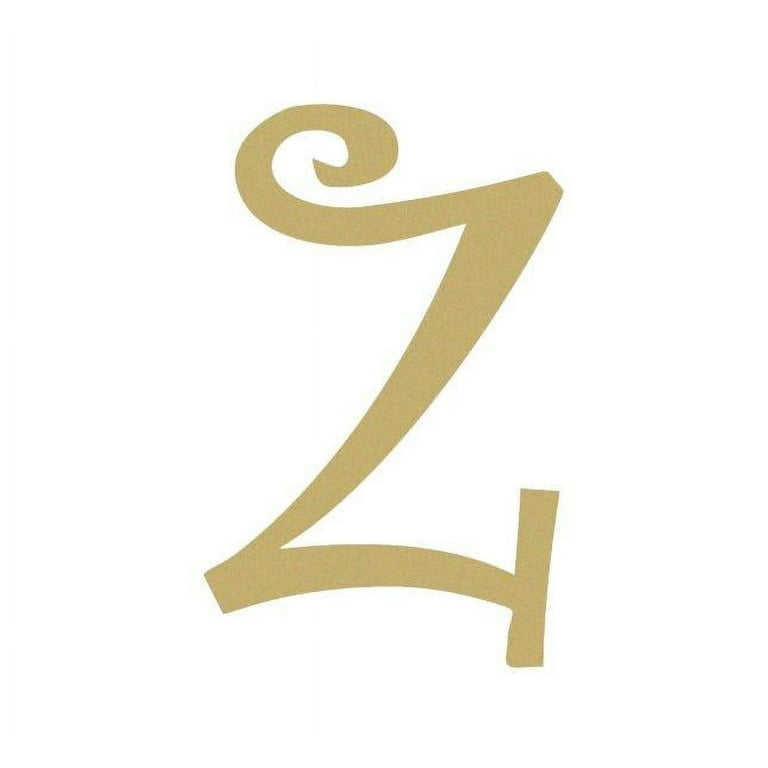 Lowercase Cursive Letter Z