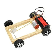OTVIAP DIY Wooden RC Car Model Kit Remote Control Car Toy Set Kids ...