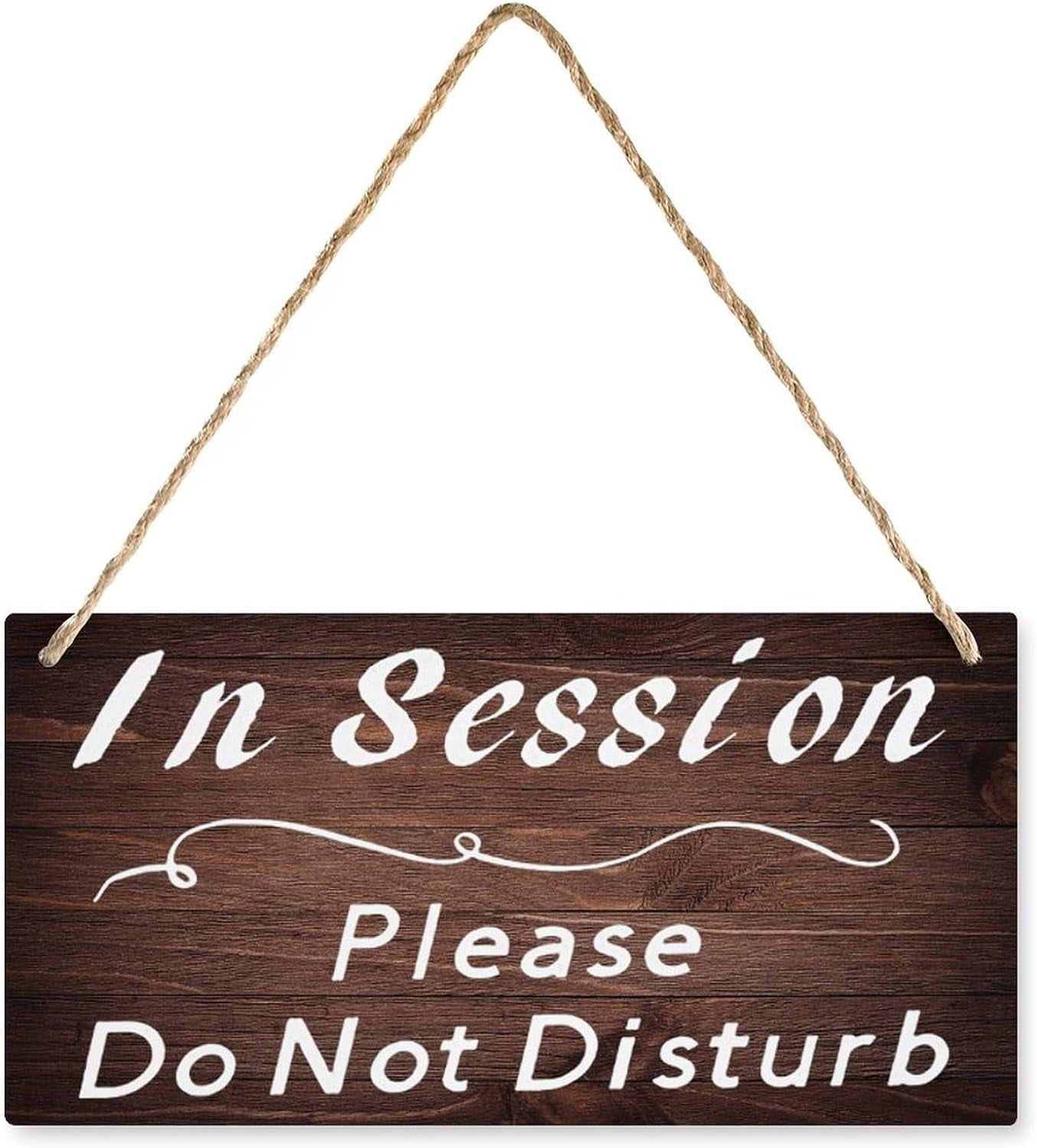 Wood Decor Sign In Session Please Do Not Disturb Wooden Sign Decor Home ...
