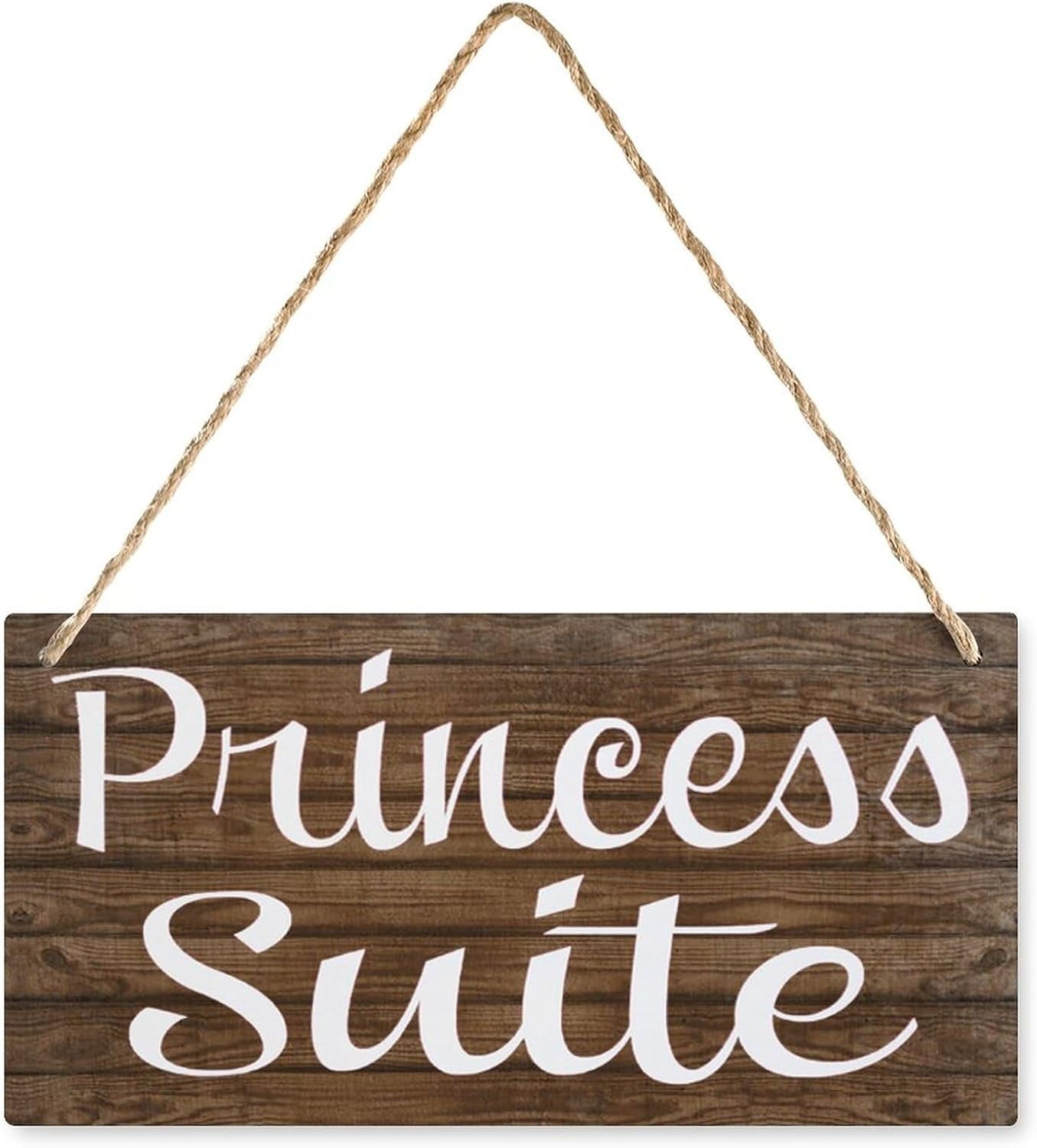 Wood Decor Sign Princess Suite Children Bedroom Wood Sign Retro Wooden ...