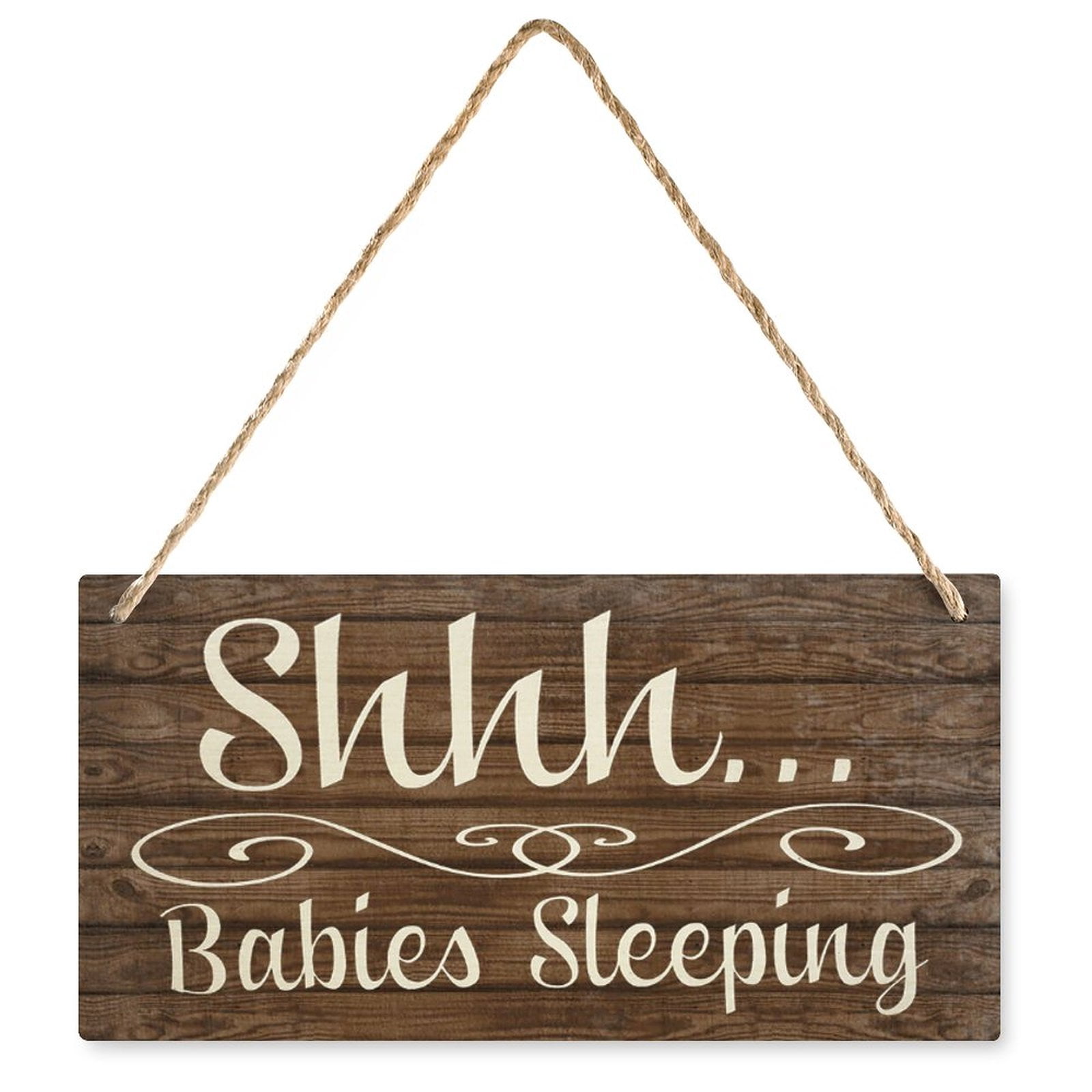 Wood Decor Sign Shhh Babies Sleeping Twins Please Do Not Disturb Wood ...
