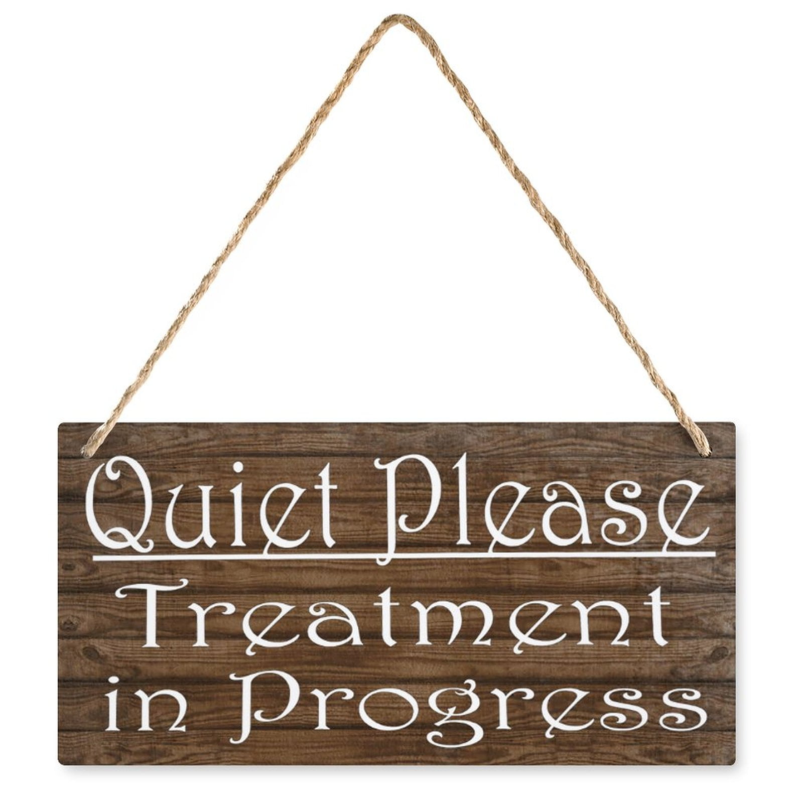 Wood Decor Sign Treatment In Progress Please Do Not Disturb Wood Sign ...