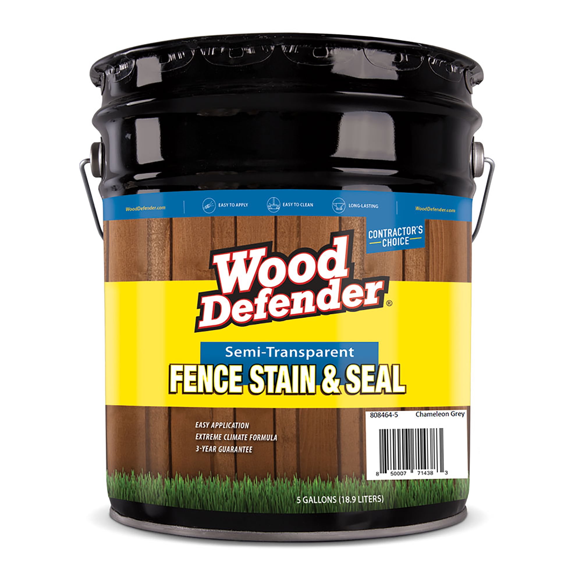 Wood Defender 5 Gallon Semi-Transparent Exterior Fence Stain in ...