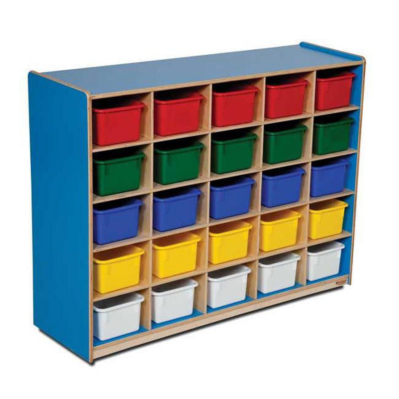 Wood Designs 16003B Blueberry 25 Tray Storage with Assorted Trays ...