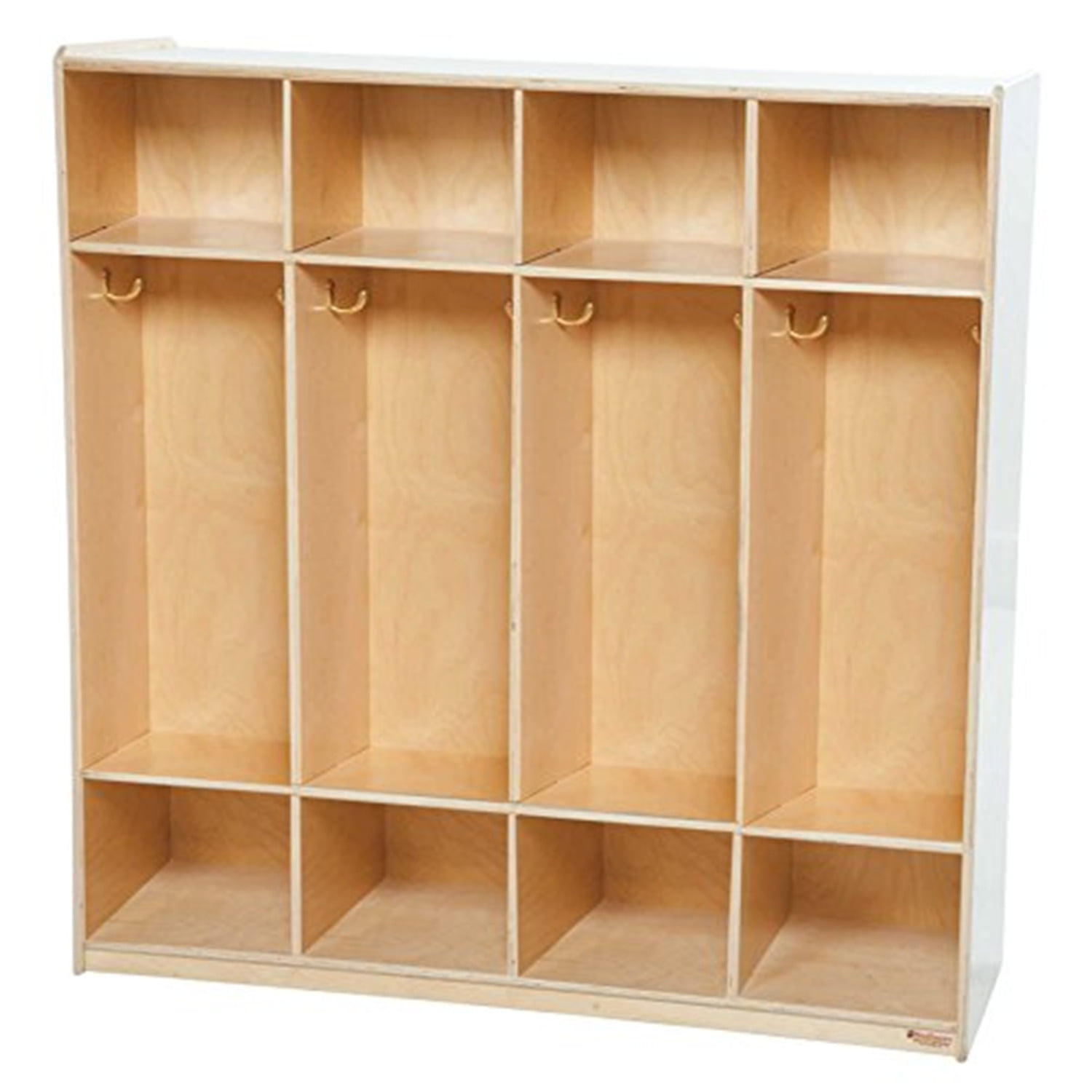 Wood Designs 4-Section Locker - Walmart.com