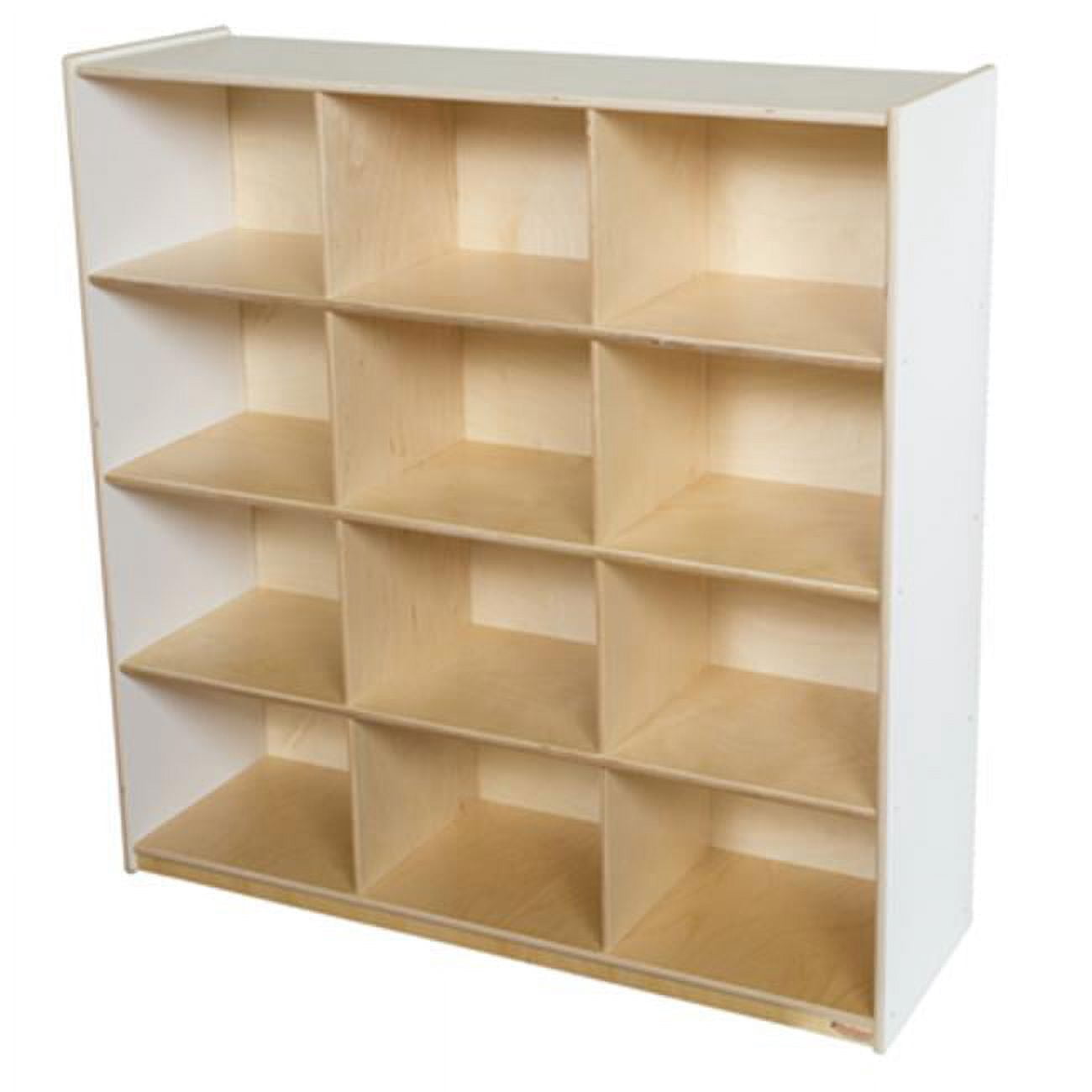 Wood Designs 50912WHT 12 Big Cubby Storage, White - Walmart.com