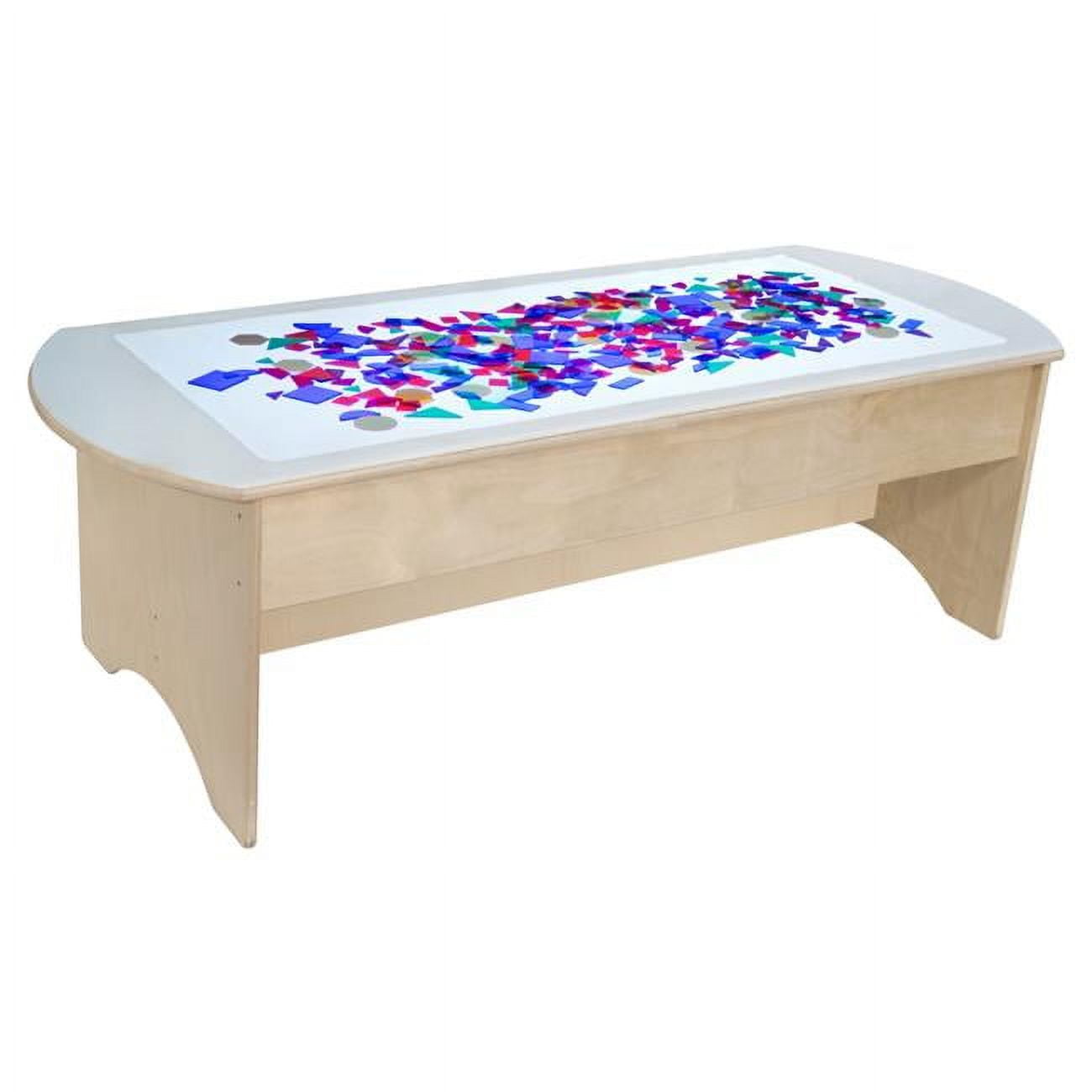 Wood Designs 991304 48" Brilliant Light Table, Natural - Walmart.com