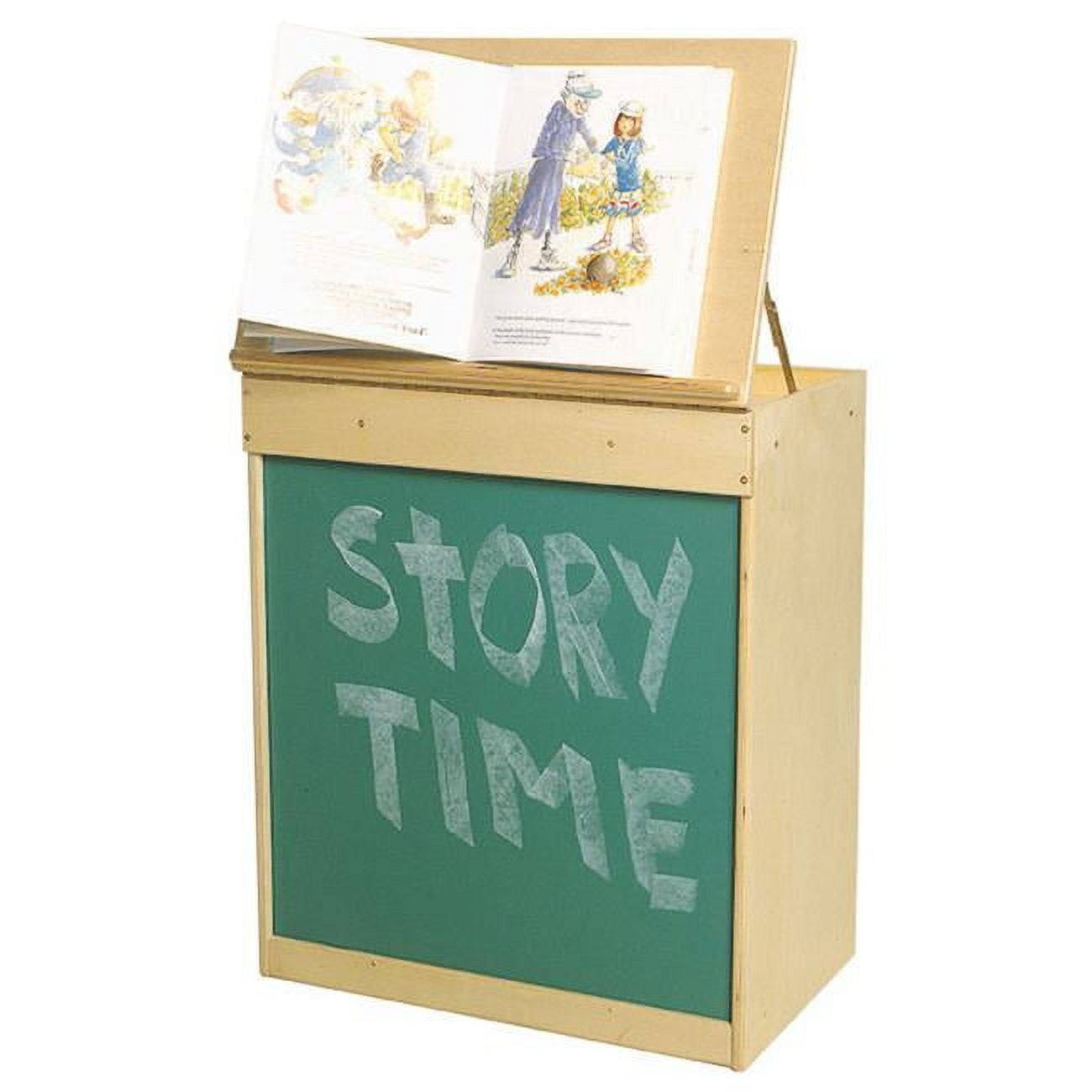 Wood Designs Big Book Display and Storage with Chalkboard - Walmart.com