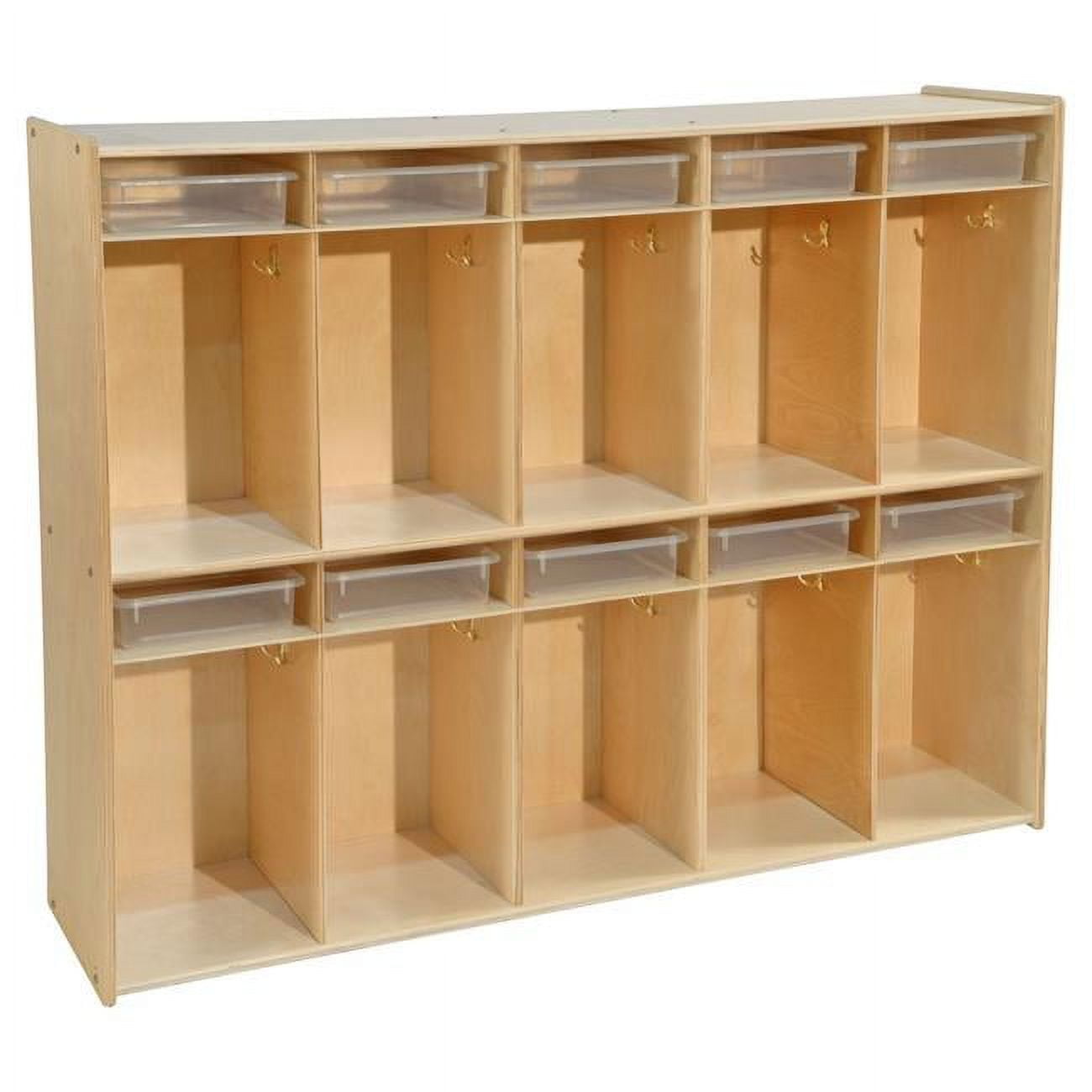 Wood Designs Contender 5 Wide Kids Locker - Walmart.com