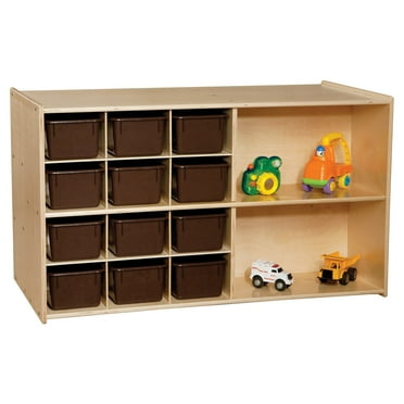 Wood Designs Contender Mobile Paper and Puzzle Storage Center - Walmart.com