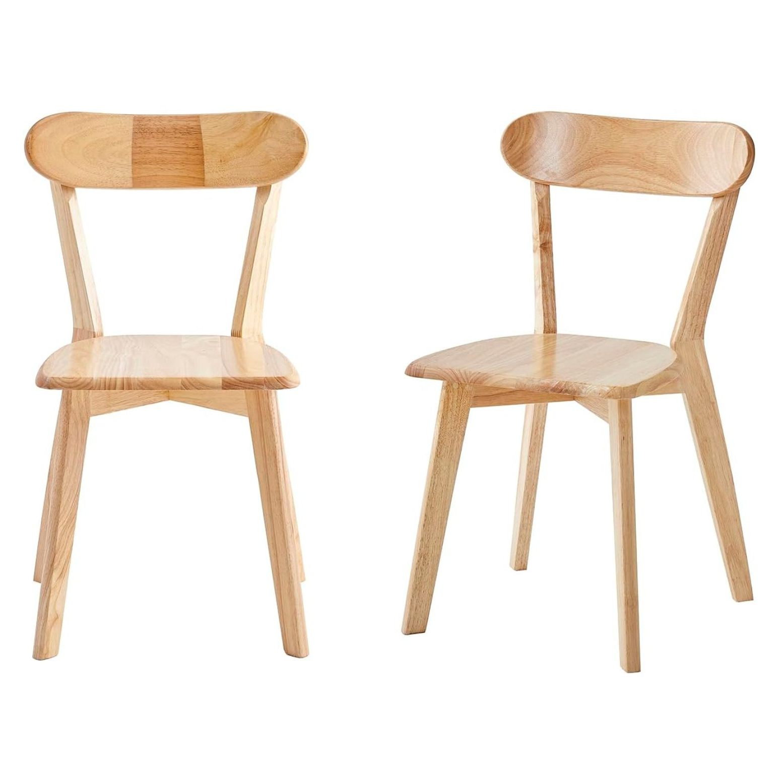 Wood Dining Chairs Set of 2, Louis Kitchen Dining Room Chairs Set with ...