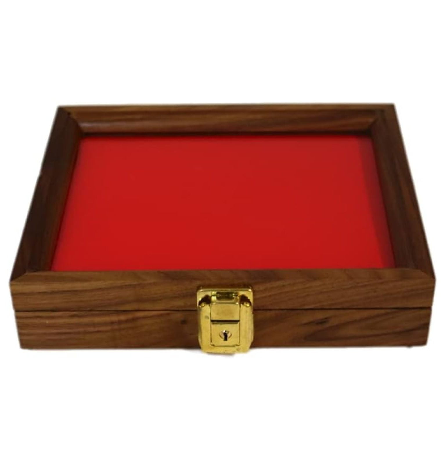 Wood Display Case for , Knives, Arrowheads, Pins, Medals and More (9.5 ...