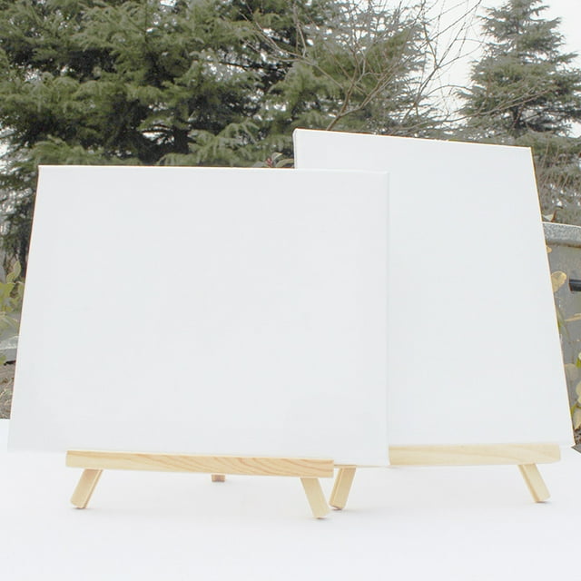 Wood Display Easel Oil Painting Frame Shelf Artist Tripod Tabletop ...