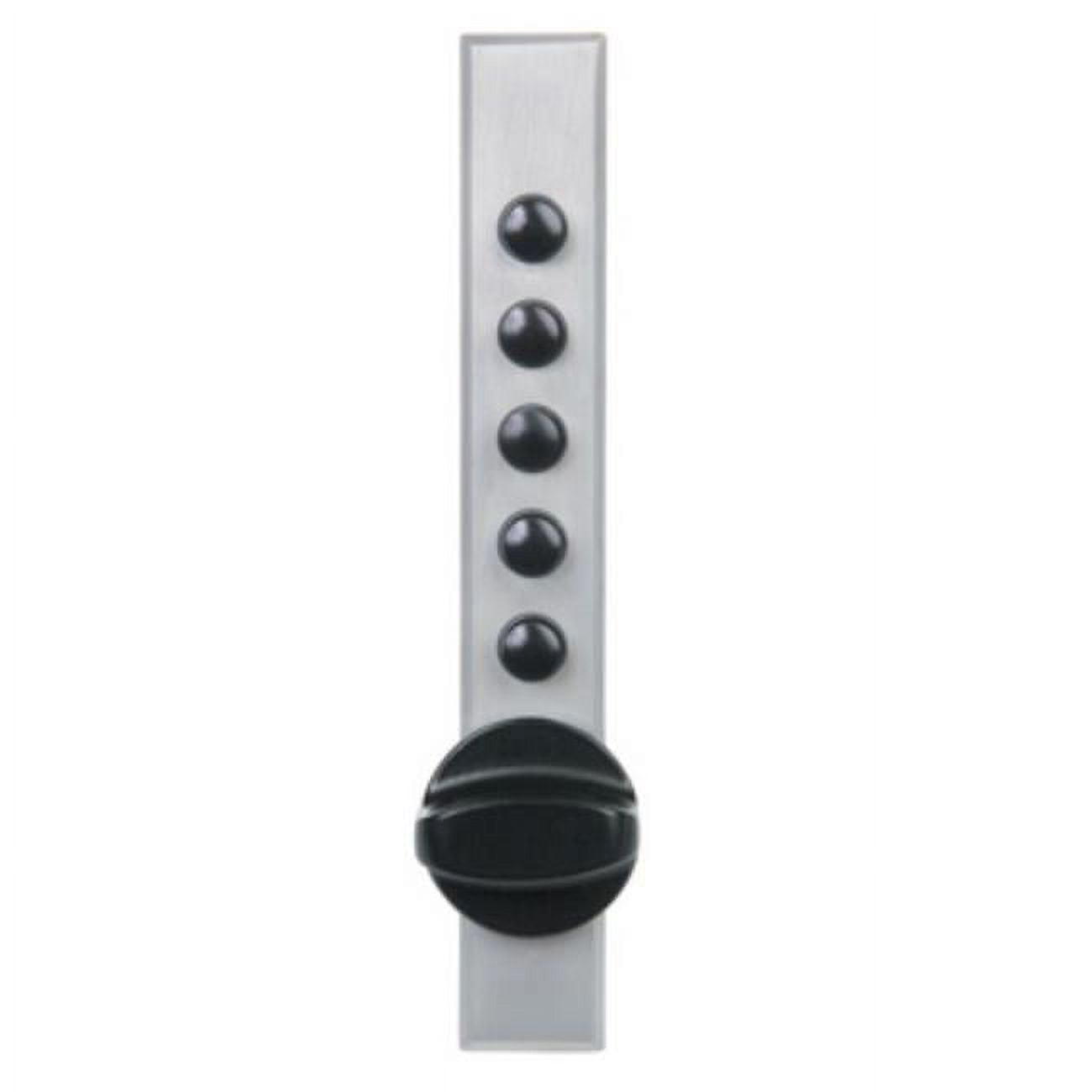 Wood Door Keyless Cabinet Lock with Cross-Throw, Auto-Lock & Trim Plate ...
