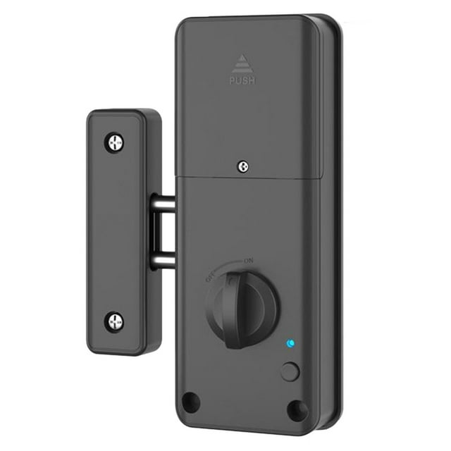 Wood Door Lock with IC Card Unlock Electronic Lock Indoor Burglar Door ...