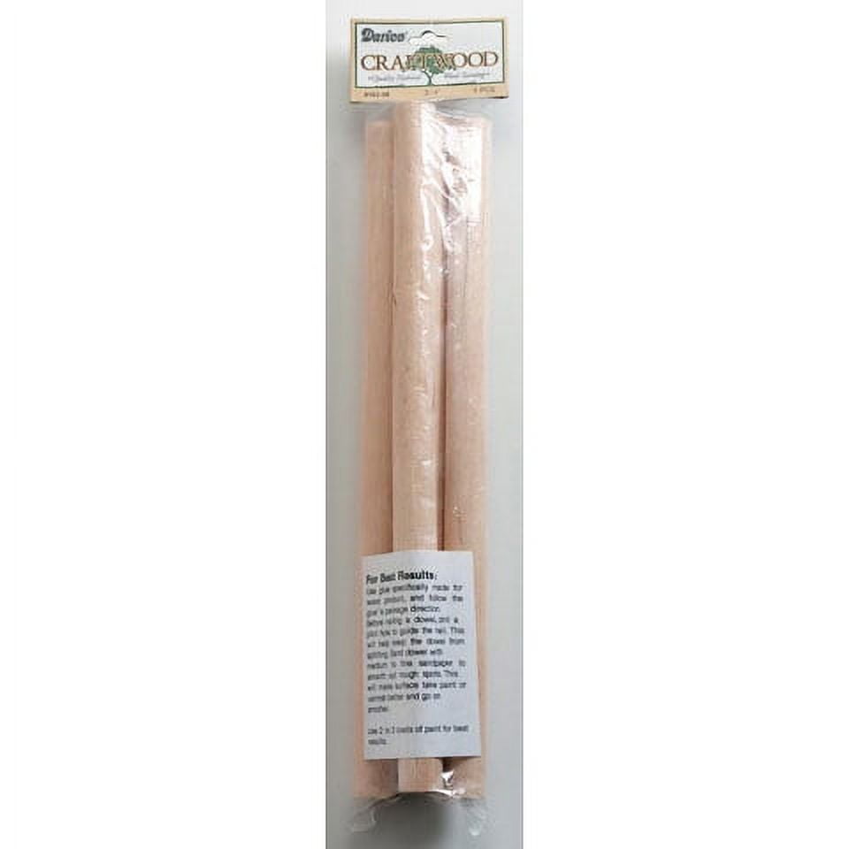Wood Dowel Rods .75Inx12In 3Ct - Walmart.com