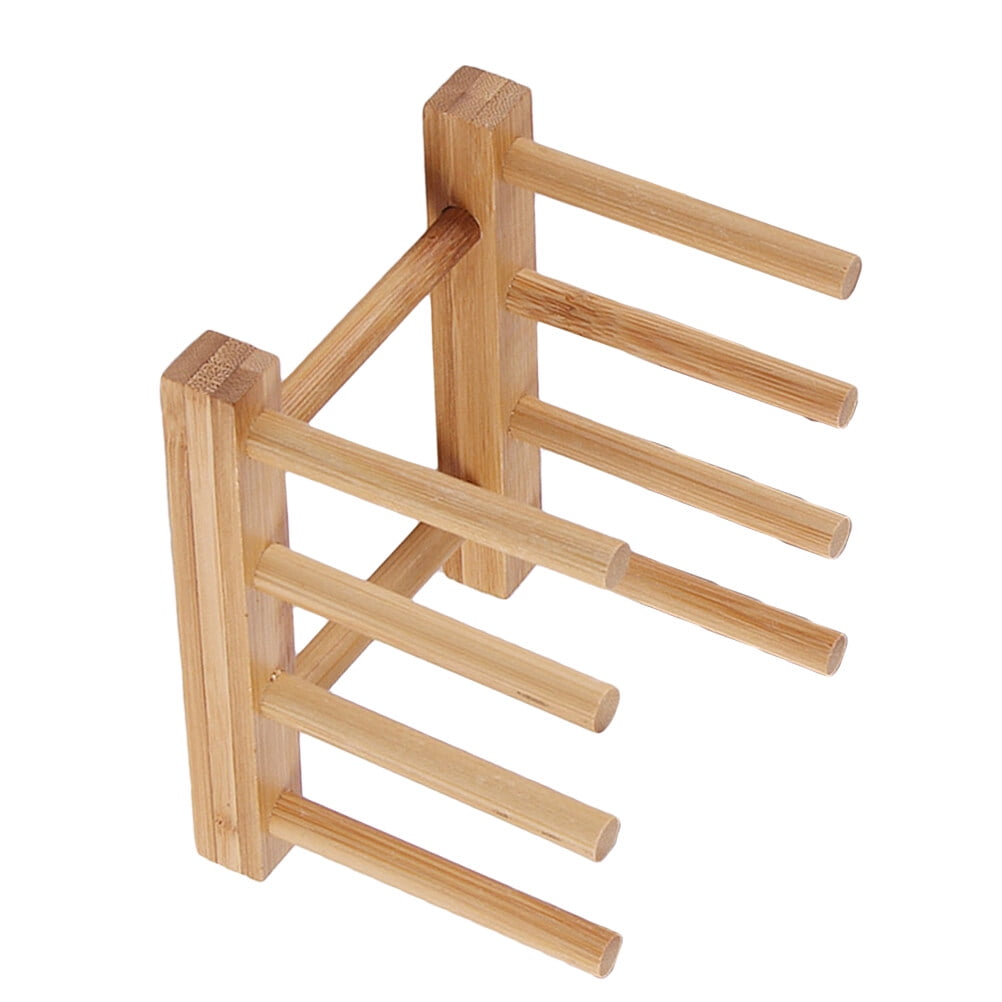 Wood Drain Rack Kitchen Dish Dishrack Storage Shelving Chopping Board ...