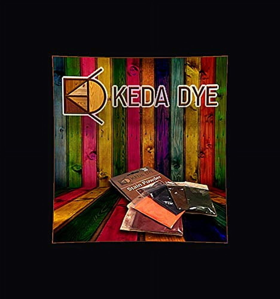 Wood Dyes Makes 5 Quarts in 5 Wood Stain Colors, Color Kit 5 Color ...