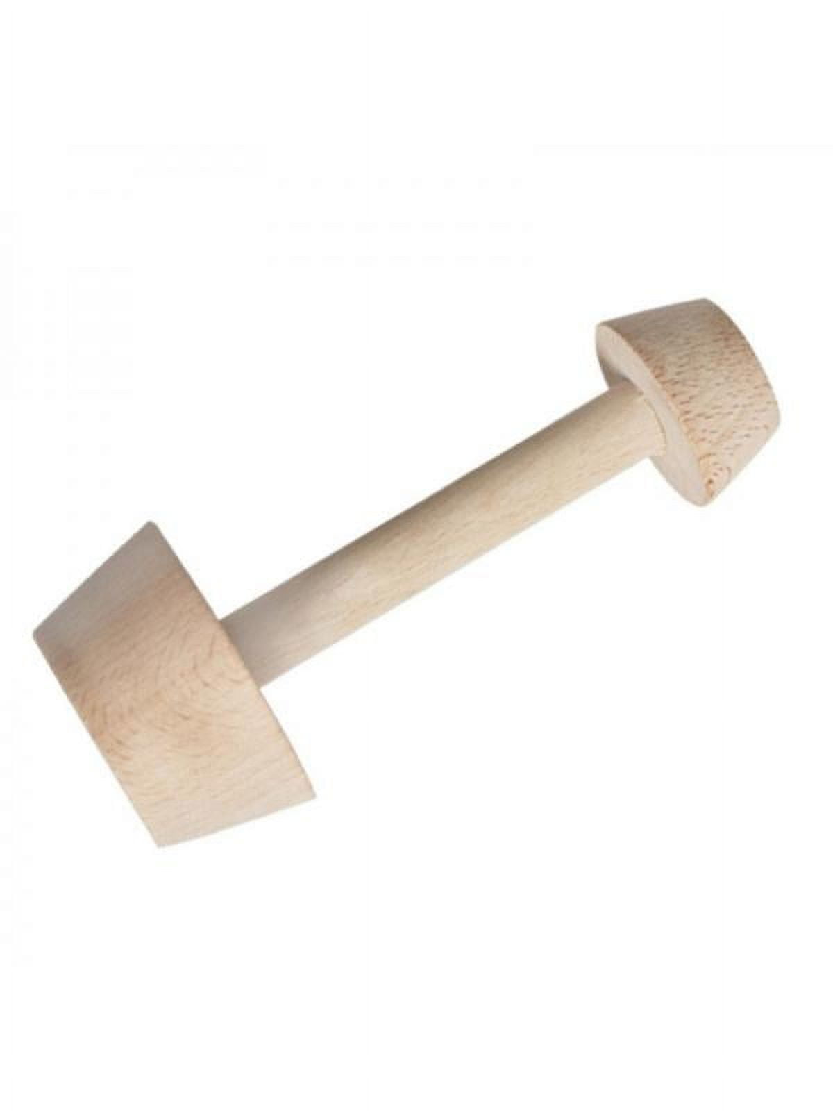 Wood Egg Tart-Tamper Double Side Wooden Pastry Pusher Kitchen DIY ...