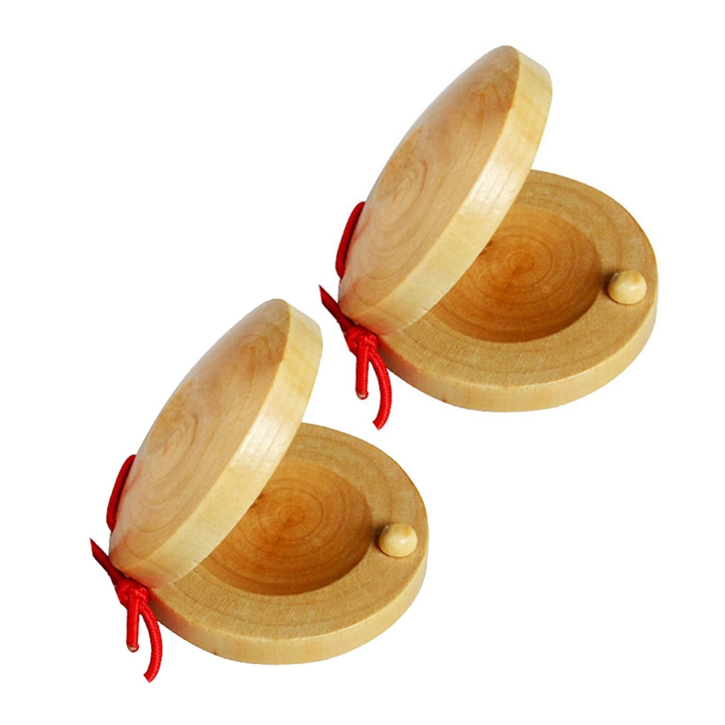 Wood Eggs Shakers Finger Castanets Orff Percussion Instruments Rhythm ...