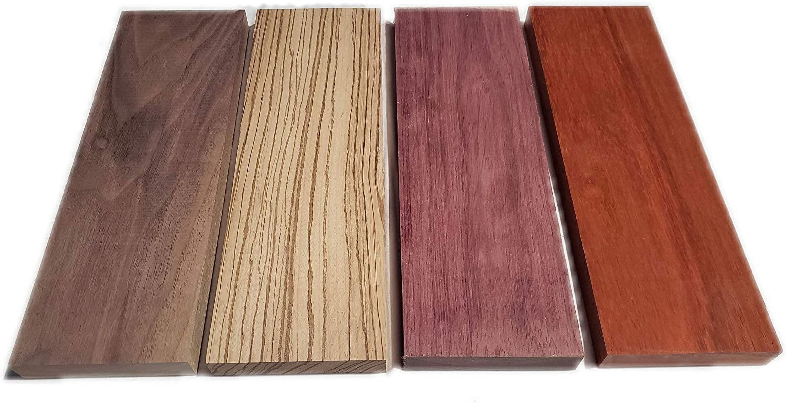 Wood-Ever Exotic Hardwood Assortment - Mixed Species Purple Heart ...