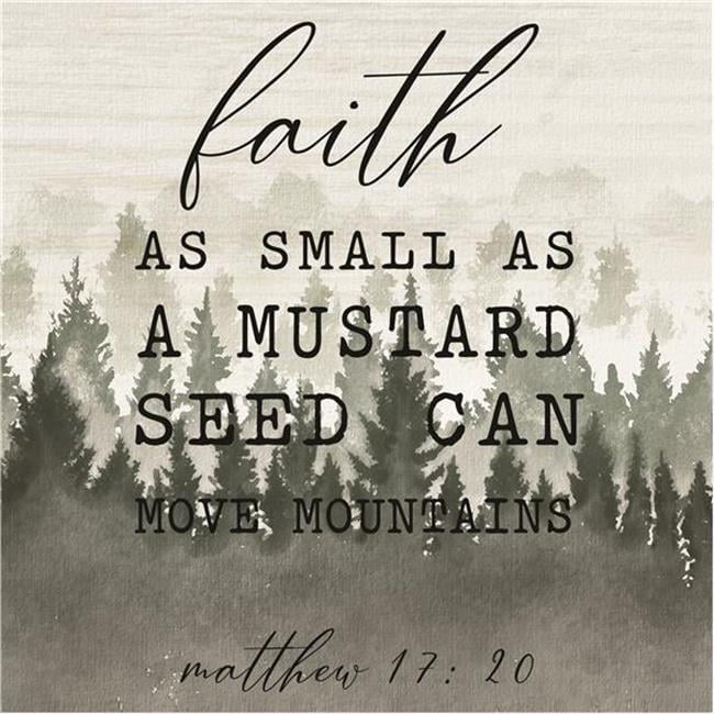 Wood Faith Wall Plaque - Walmart.com