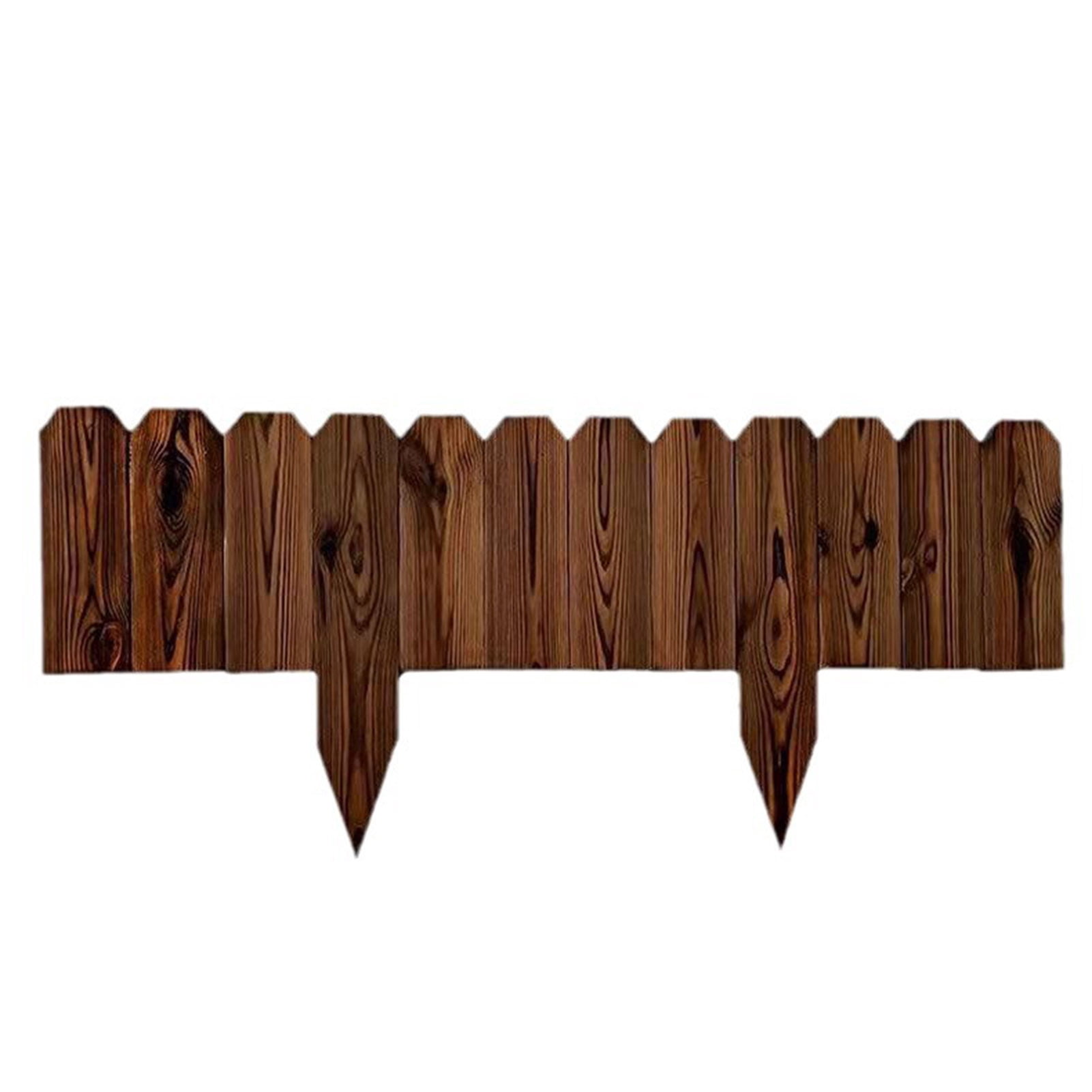 Wood Fence Bendable Garden Edging Border Decorative Corrosion-resistant ...