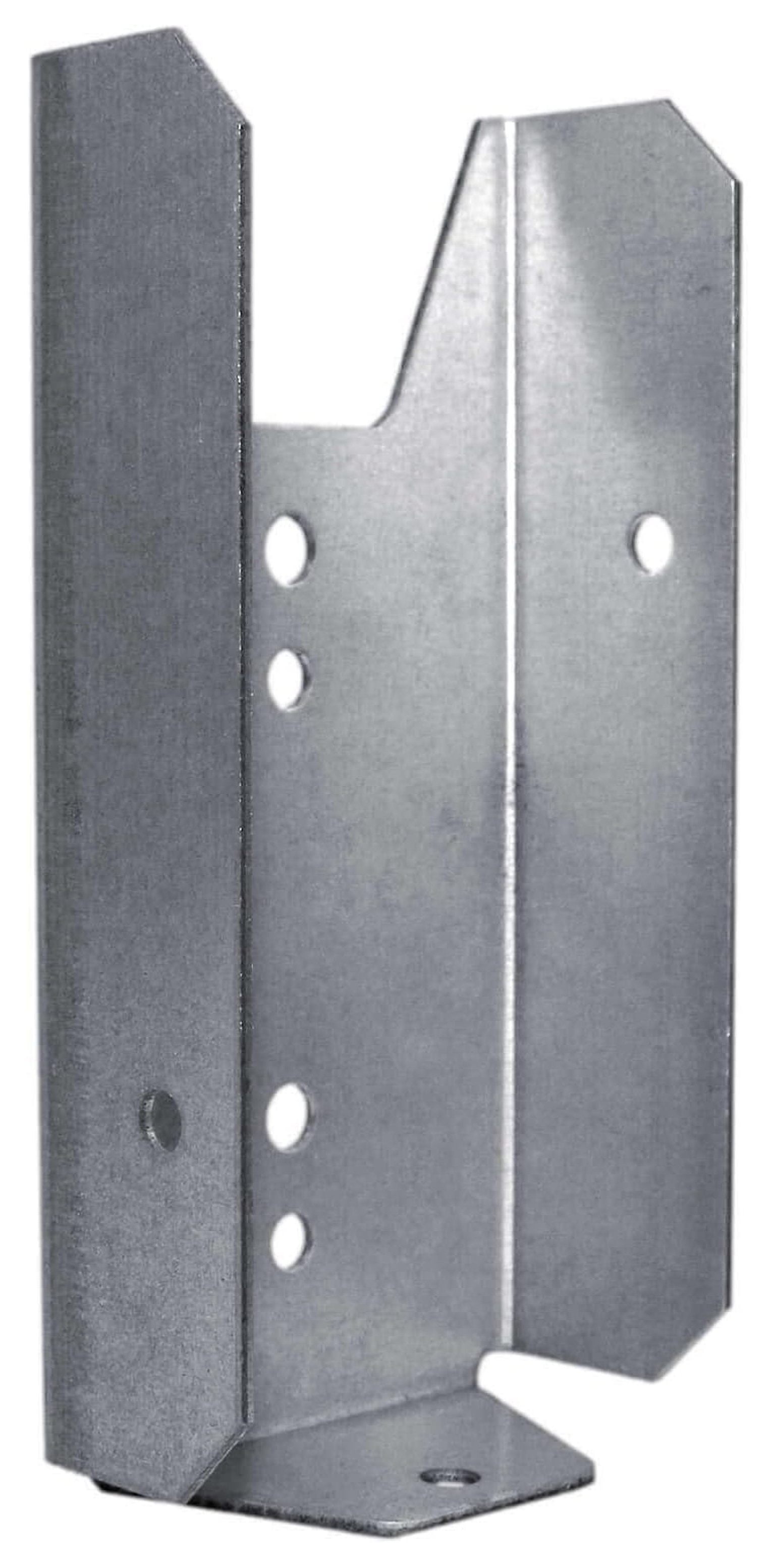 Wood Fence Rail Bracket for 2x4 Dimensional Lumber. Galvanized Steel to ...