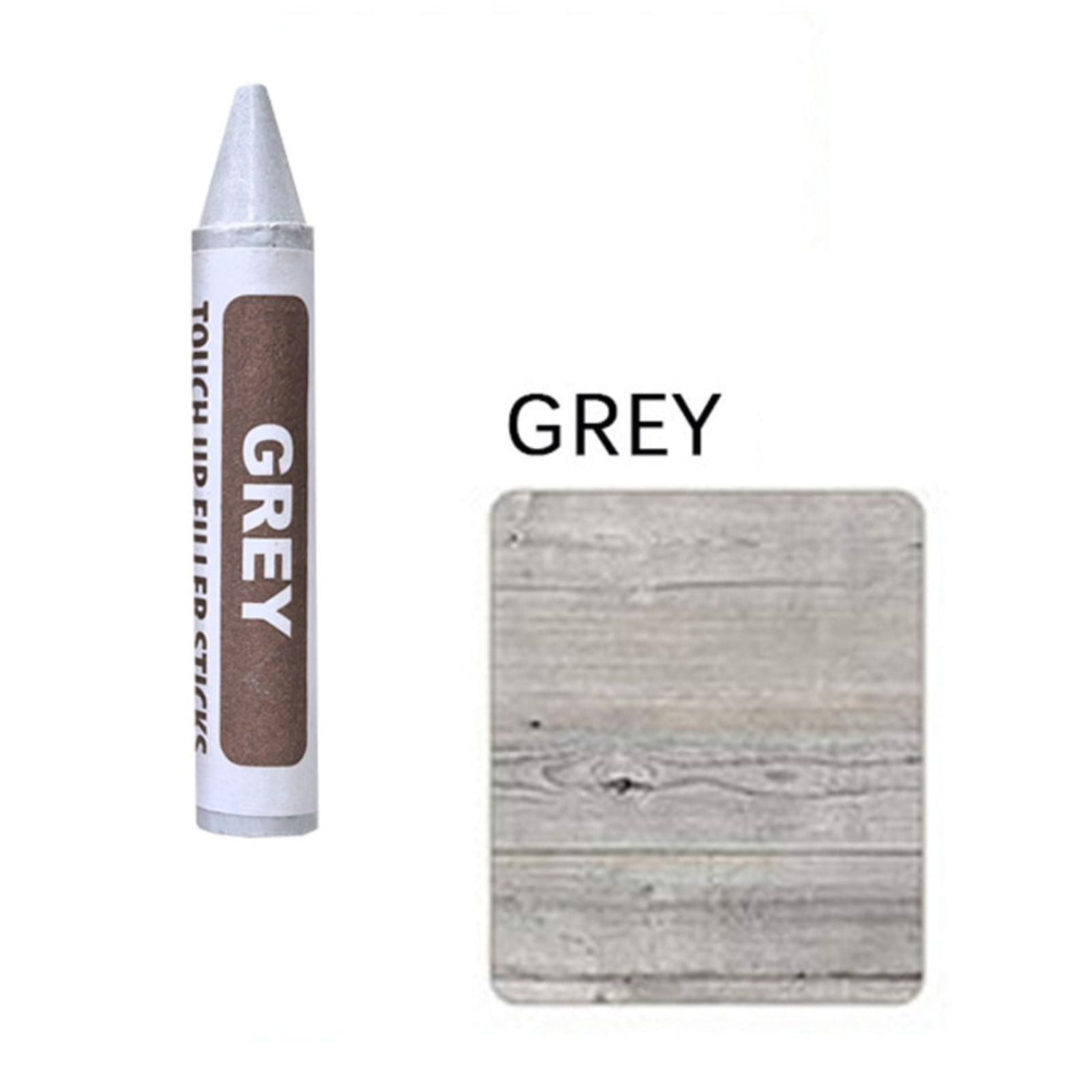 Wood Filler Sticks – 10-Color Wax Crayons for Furniture Repair, Touch ...