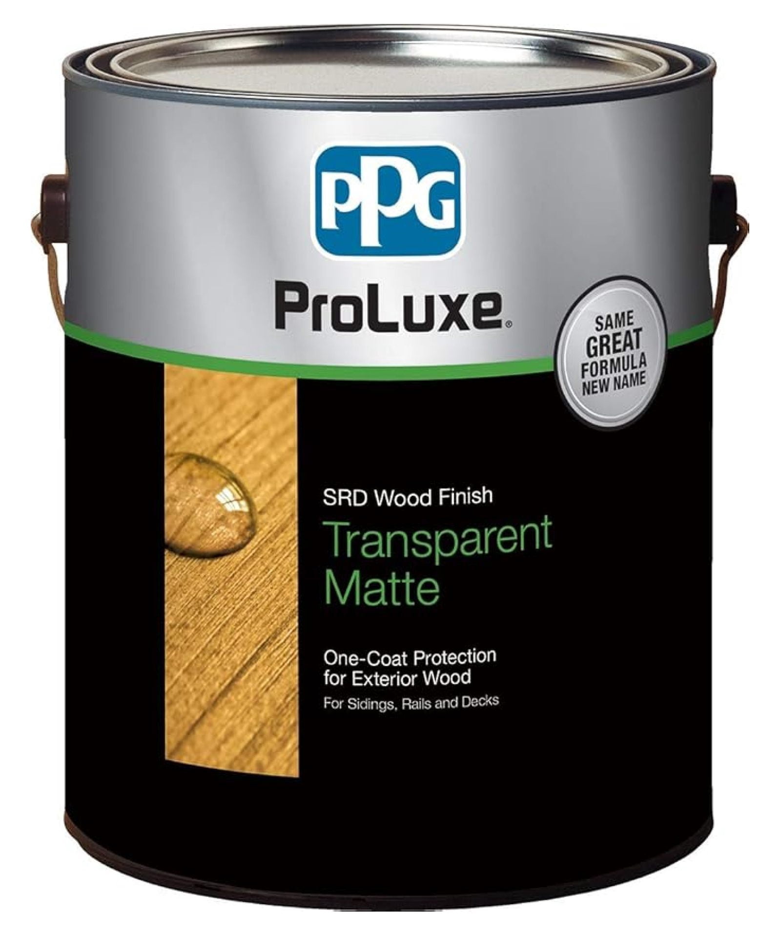 Wood Finish PPG ProLuxe SRD, 1 Gallon Natural Oak - Interior Wood Stain ...