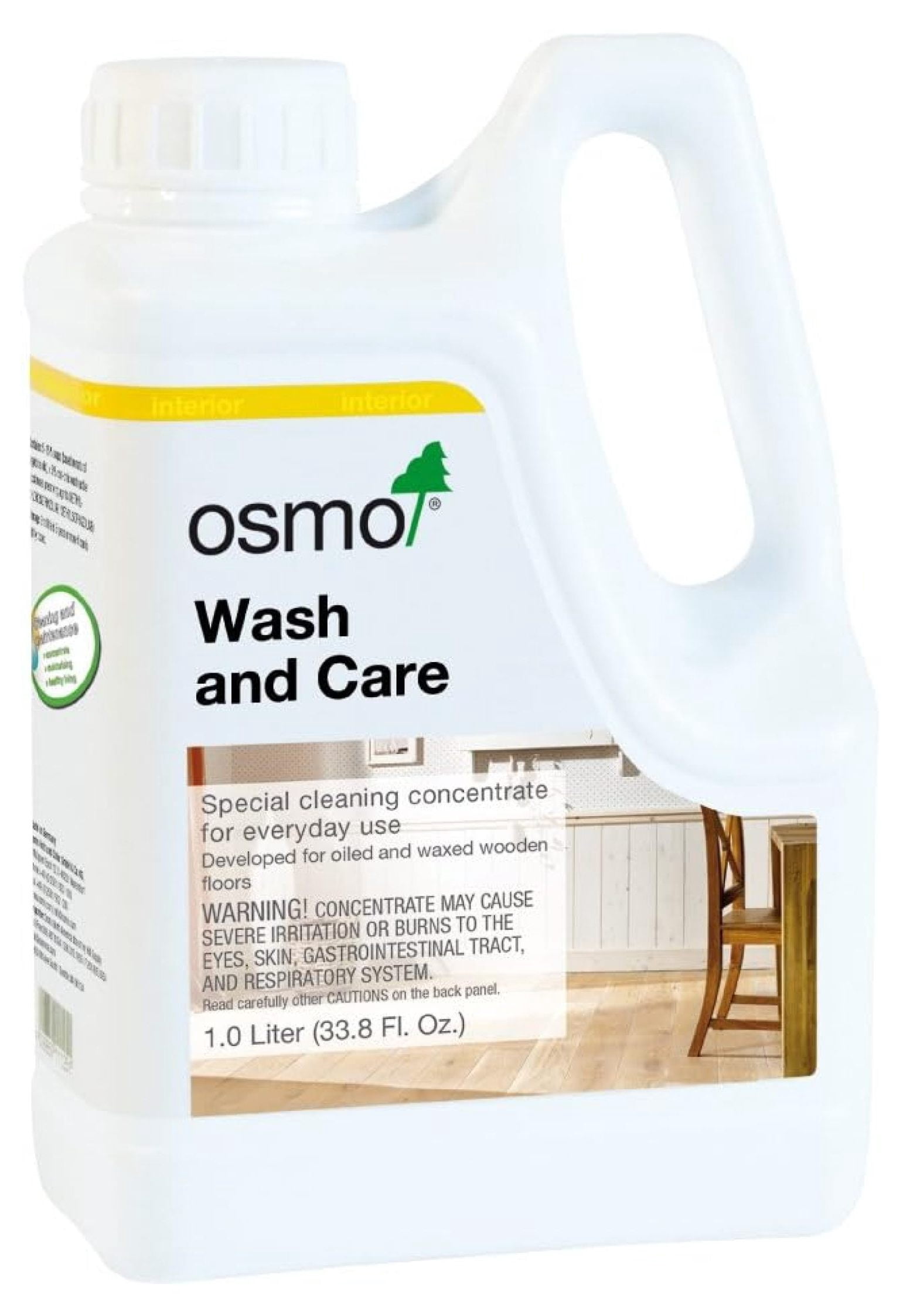 Wood Floor Cleaner - 33.8 fl oz - For Polyx-Oil, Varnished, Stone ...