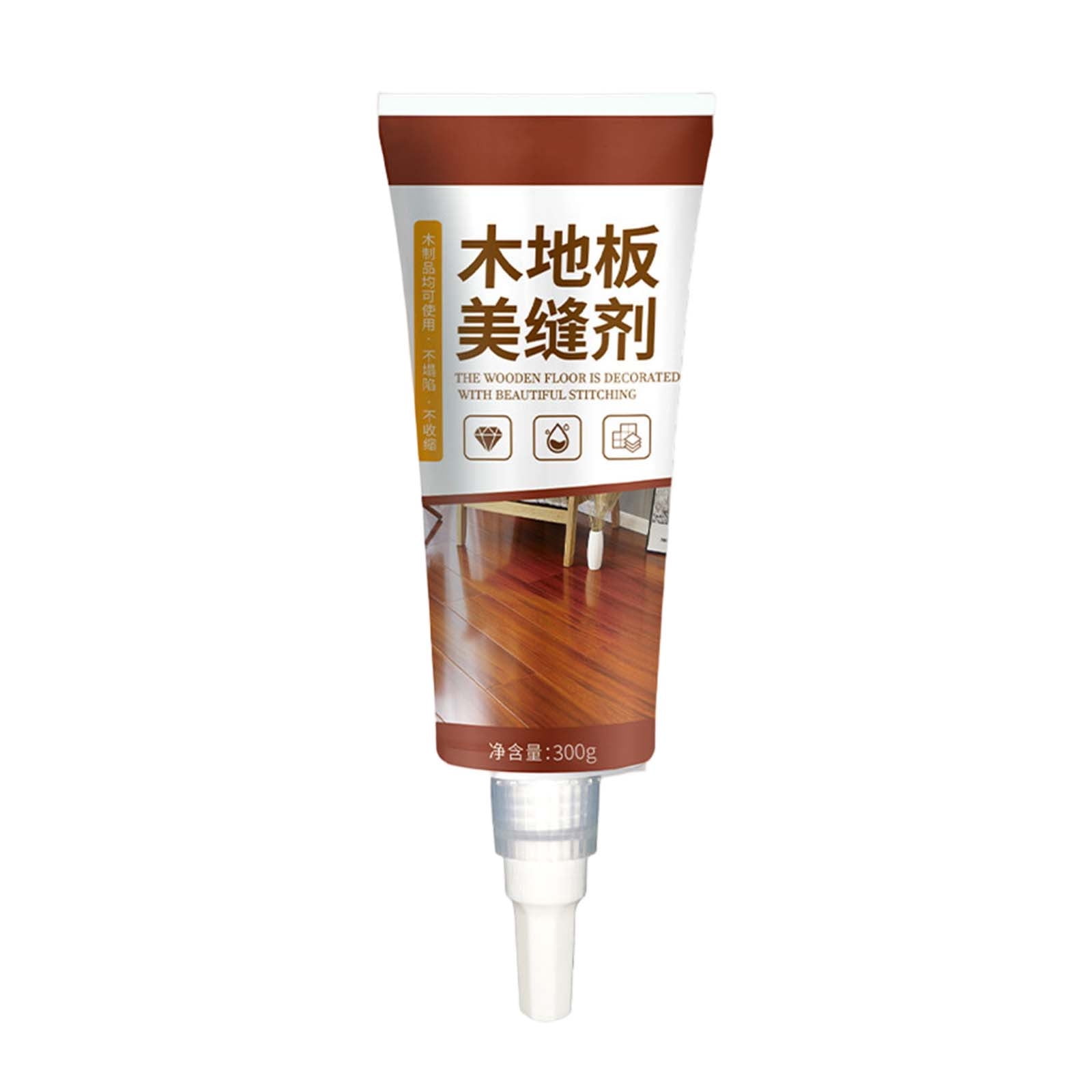 Wood Floor Gap Filler 10.6oz - Seam Sealant For Hardwood Floors Gaps ...