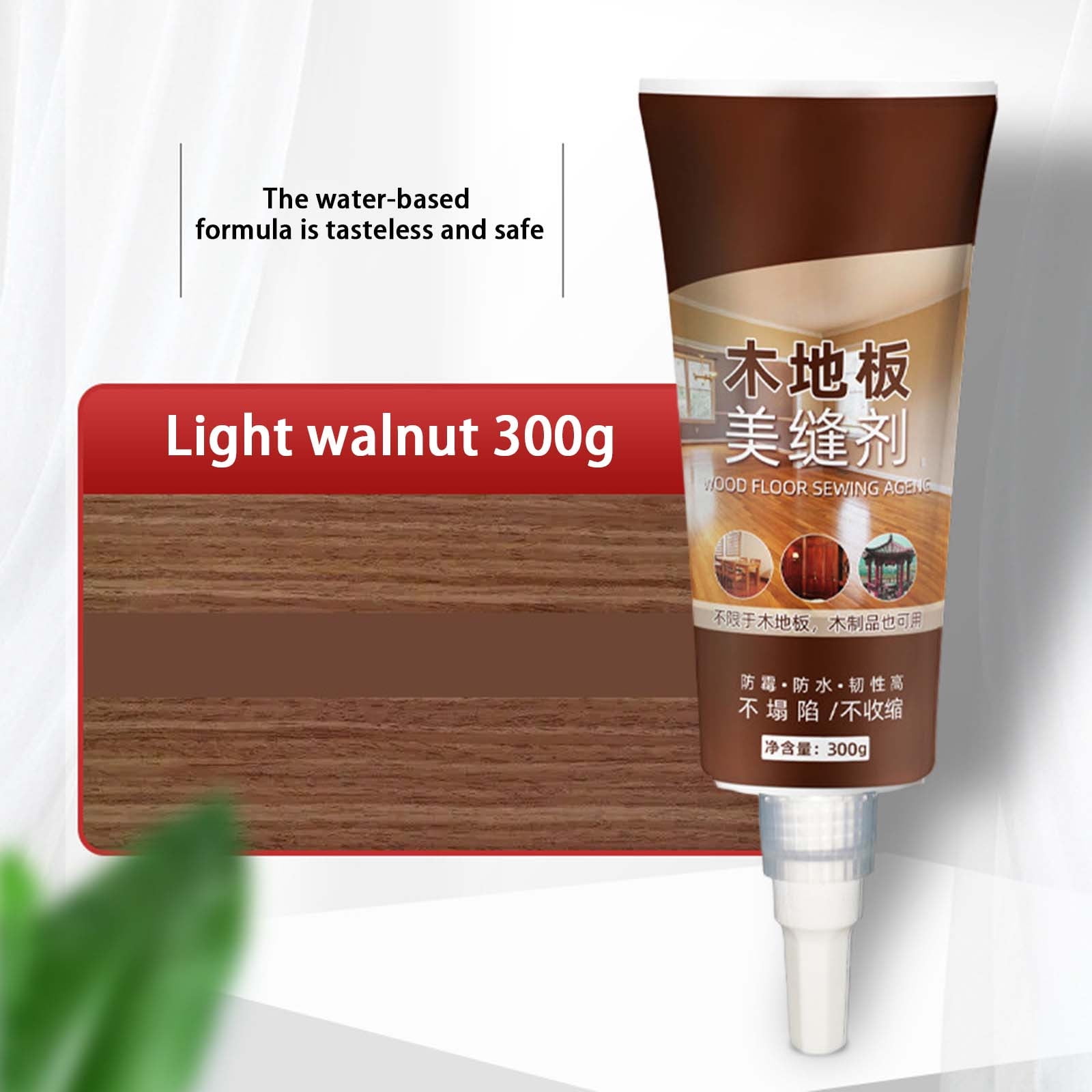Wood Floor Seam Filler | Seamless Gap Repair | Easy Application | 300g ...