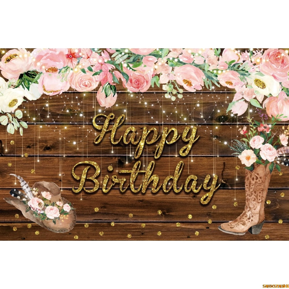 Wood Flower Backdrop for Photography Rustic Wood Board Floral Baby ...