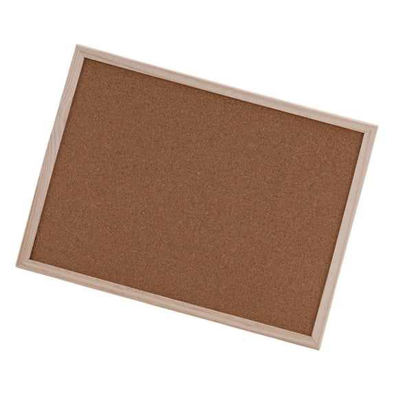Wood Frame Corkboard Decorative Pin Board Cork Notice Board Cork ...