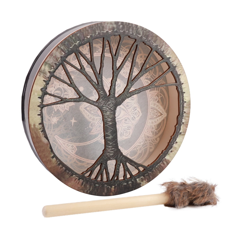 Wood Frame Drum,Shaman Alchemy Moon Drum,Sound Healing Tool,Musical ...