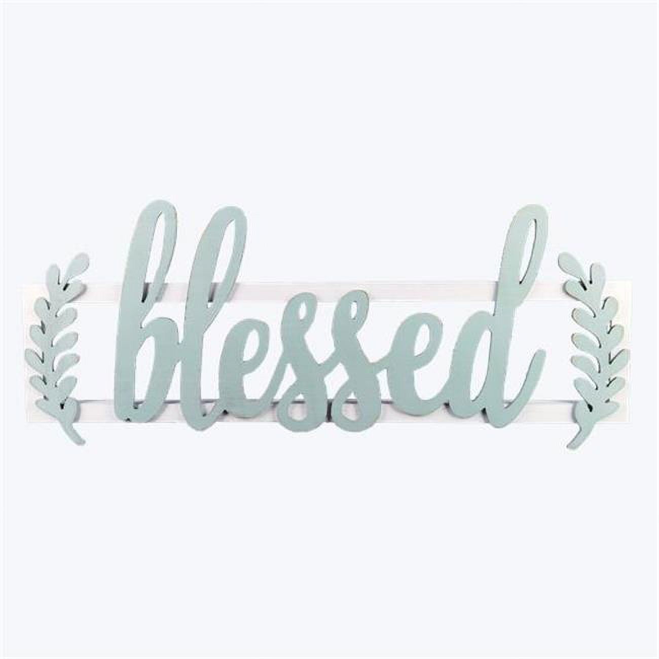 Wood Framed Blessed Wall Sign - Walmart.com