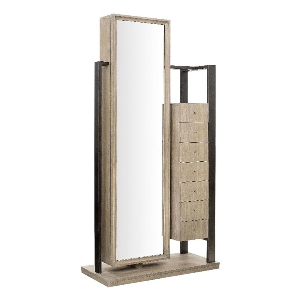 Pulaski Furniture Wood-Framed Mirror Dresser Semanier with Bedroom ...